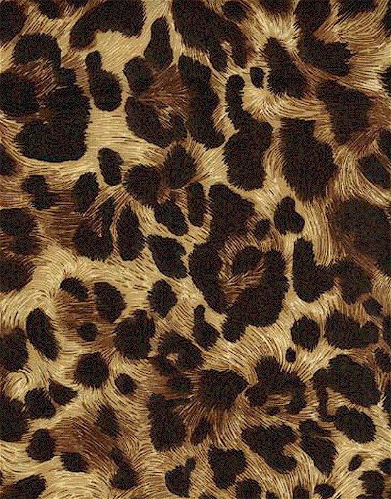 , Leopard Skin Print, MDG Fabrics, Animals, Insects & Jungle Prints ...